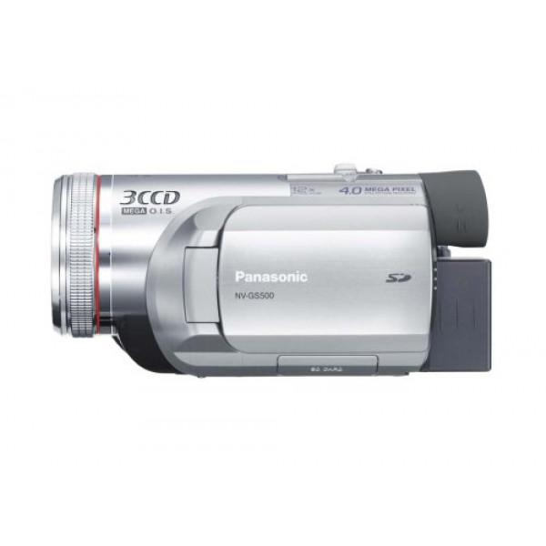 Panasonic NV-GS500 EG-S Camcorder (miniDV, 12-fach opt. Zoom, 6,9 cm (2 ...
