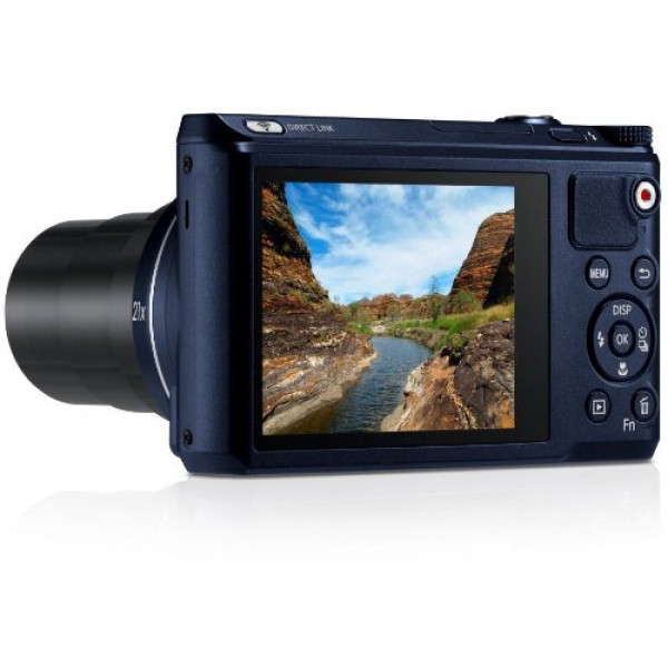 Samsung WB800F Smart-Digitalkamera (16,3 Megapixel, 21-fach opt. Zoom ...