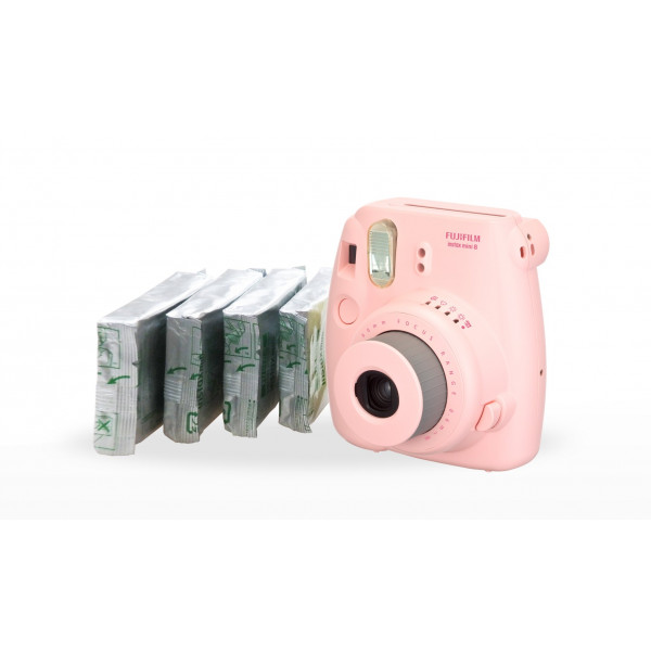 Instax Mini 8 Pink Instant Camera inc 40 Shots - Spiegelreflexkameras ...