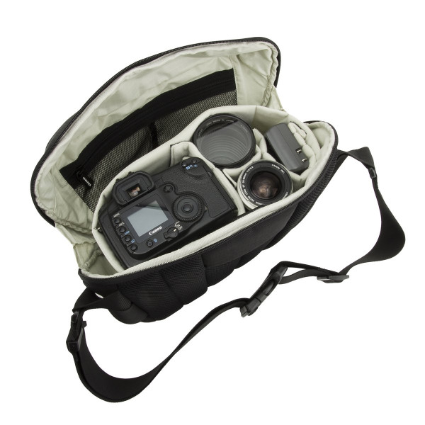 Crumpler JP5500-001 Jackpack 5500 DSLR Foto Umhängetasche schwarz/grau ...